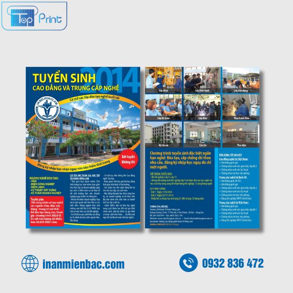 80+ Mẫu Tờ Rơi Tuyển Sinh Chuyên Nghiệp, Thu Hút Nhiều Học Viên Tại Hà ...